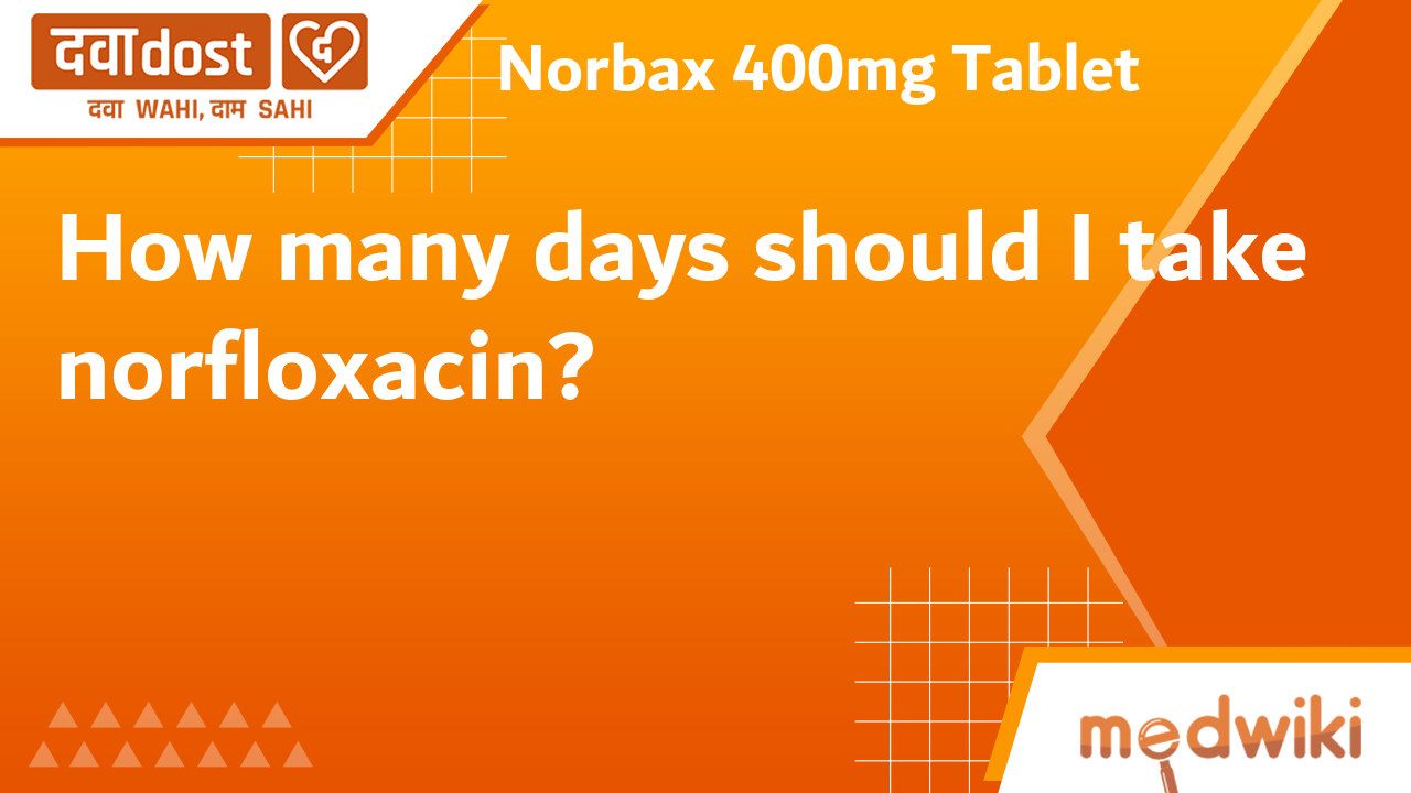 Norbax 400mg Tablet - Scott Edil Pharmacia Ltd | Buy generic medicines ...
