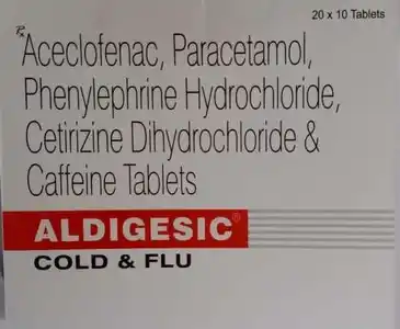 Buy Aldigesic Cold & Flu Tablet 10 S at 40% savings