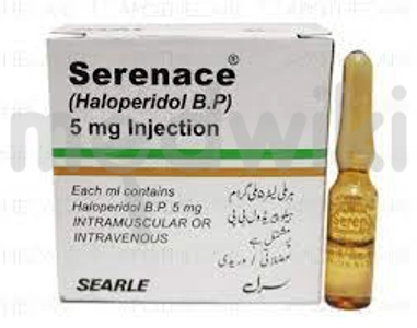 Serenace 5mg Injection 1ml - Uses, Side Effects, Price, and Dosage ...