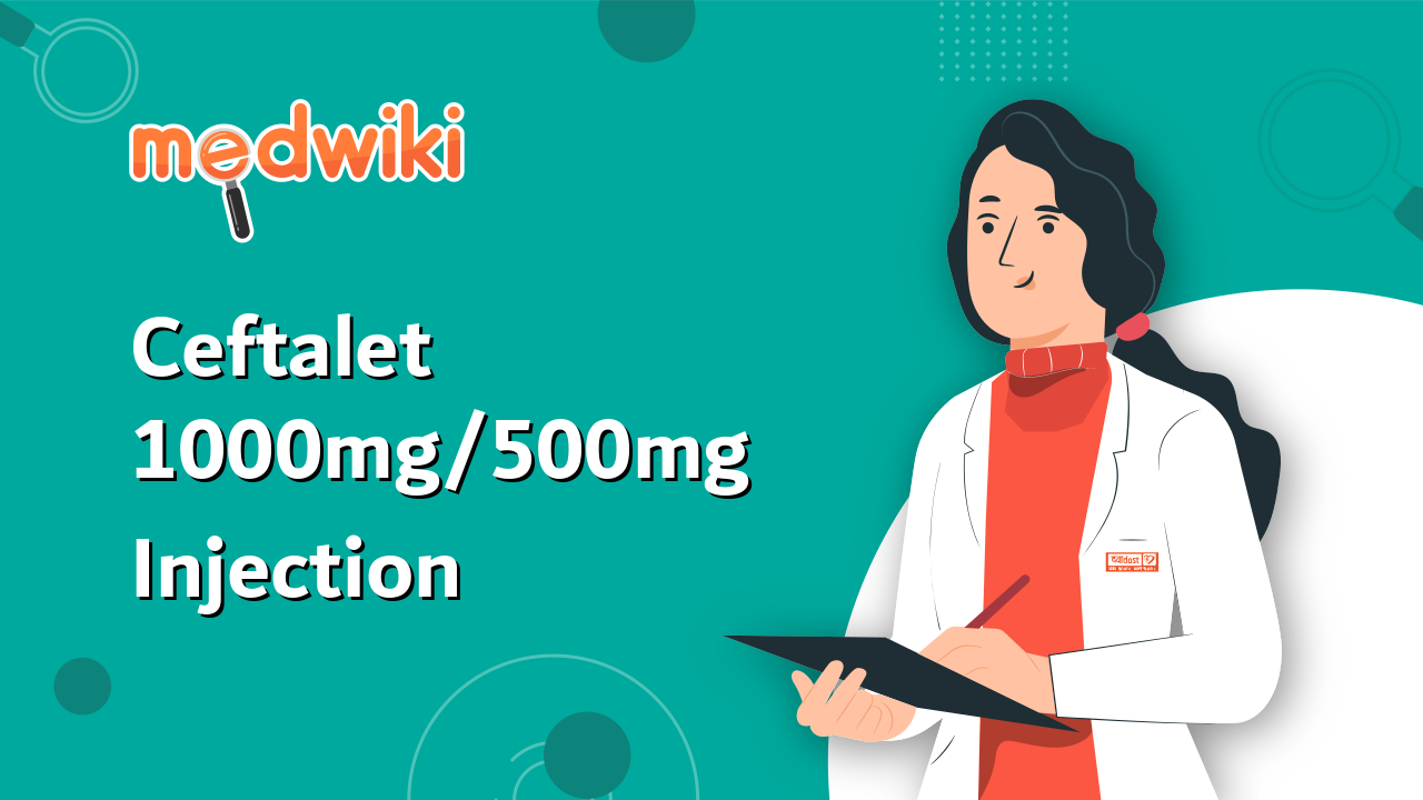 Ceftalet 1000mg/500mg Injection - Uses, Side Effects, Price, and Dosage ...