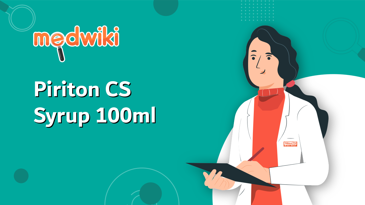 Piriton CS Syrup 100ml - Uses, Side Effects, Price, and Dosage ...