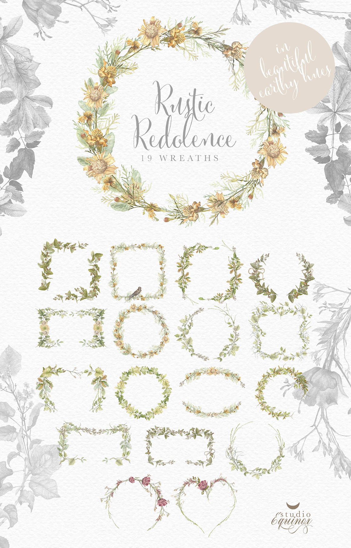 Rustic Redolence - Graphic Set - Design Cuts Rustic Redolence - Graphic Set - Design Cuts