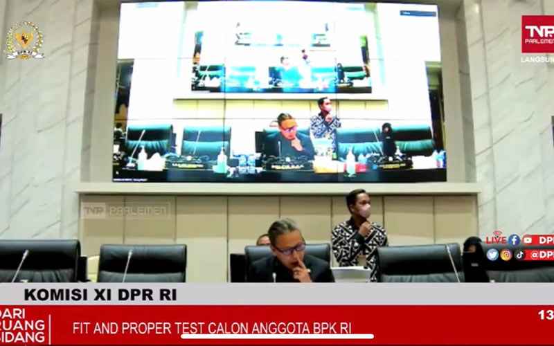 Komisi XI DPR Gelar Fit and Proper Test Calon Anggota BPK 2022-2027 Komisi XI DPR Gelar Fit and Proper Test Calon Anggota BPK 2022-2027