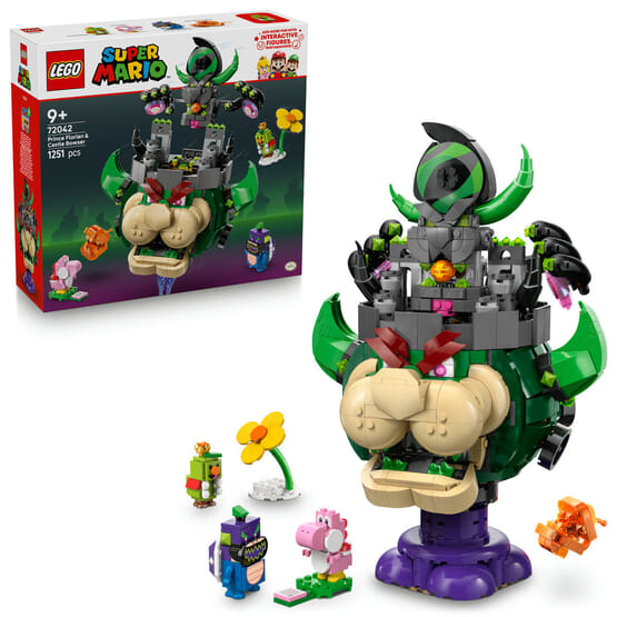 LEGO Super Mario 72042: Prince Florian & Bowser's Castle - September 2025 Deal | DealGuru.se