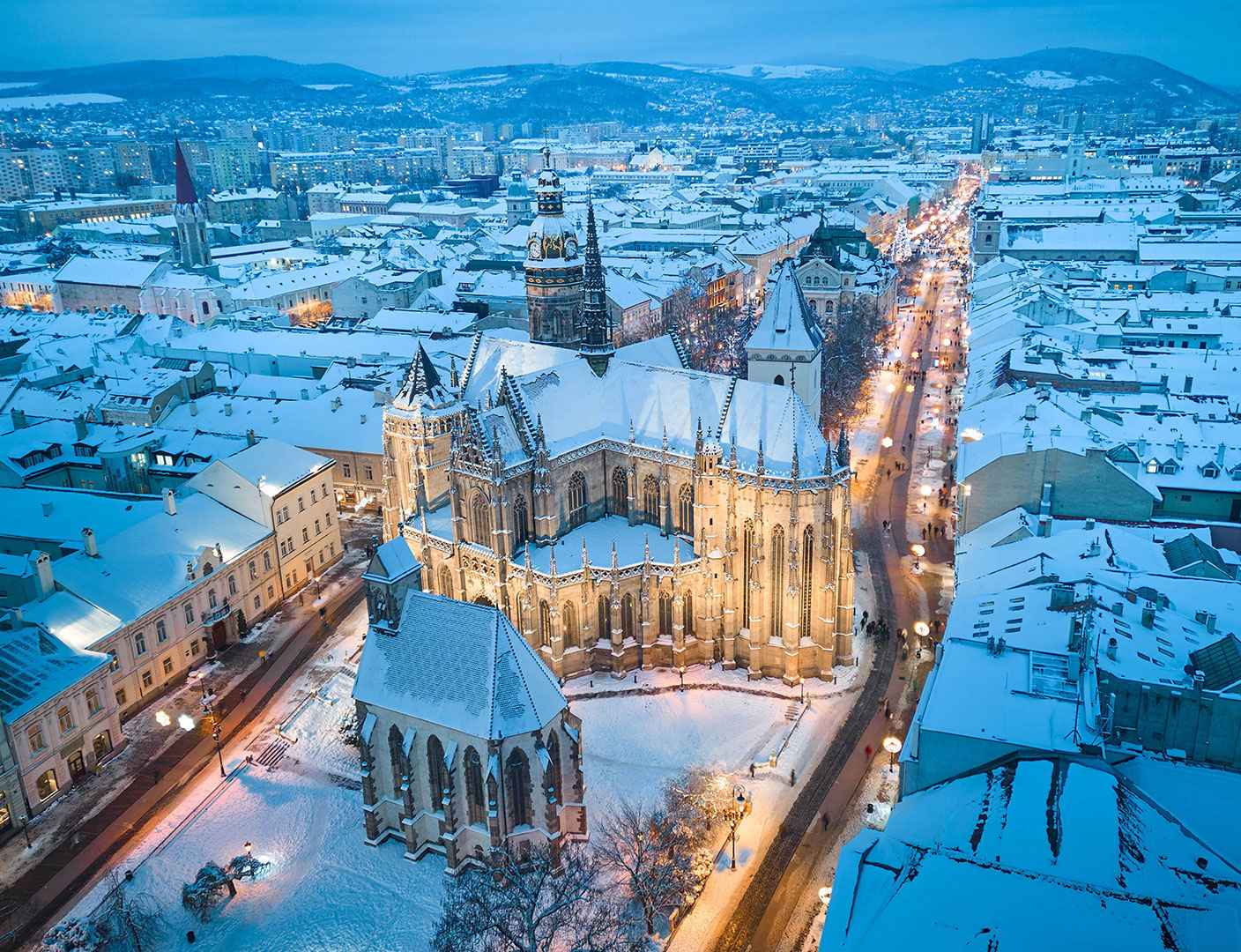 Winter in Košice invites you to Christmas markets, snowy slopes, and ...