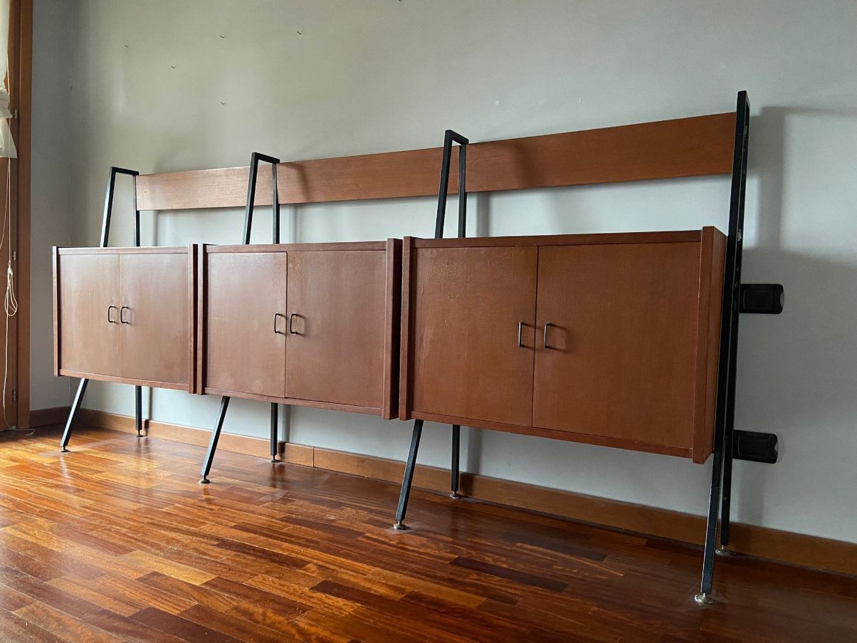 Vintage Sideboard with 3 compartments (1970s), | Deesup