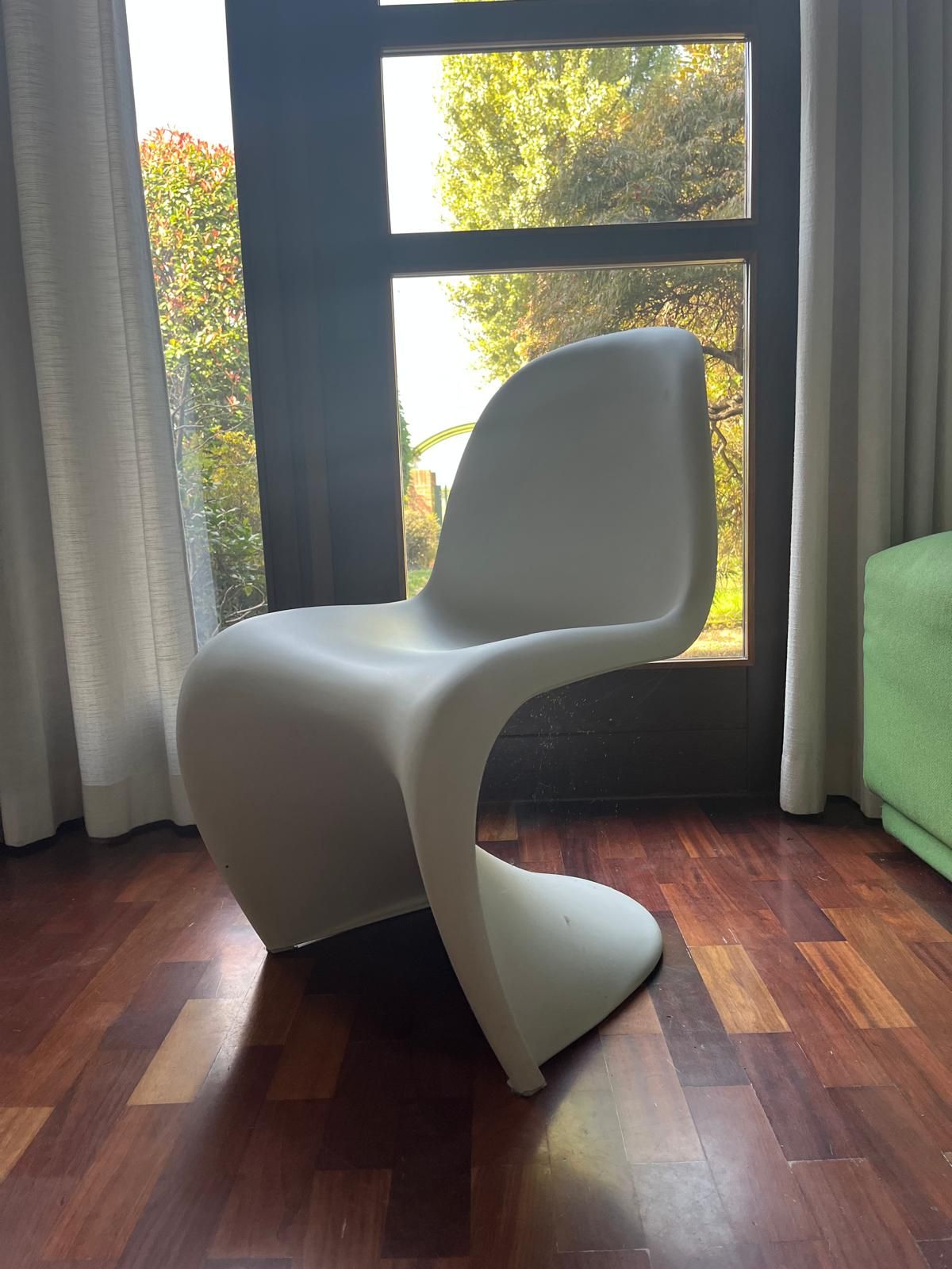 Set di 6 sedie Panton bianche, Vitra | Deesup