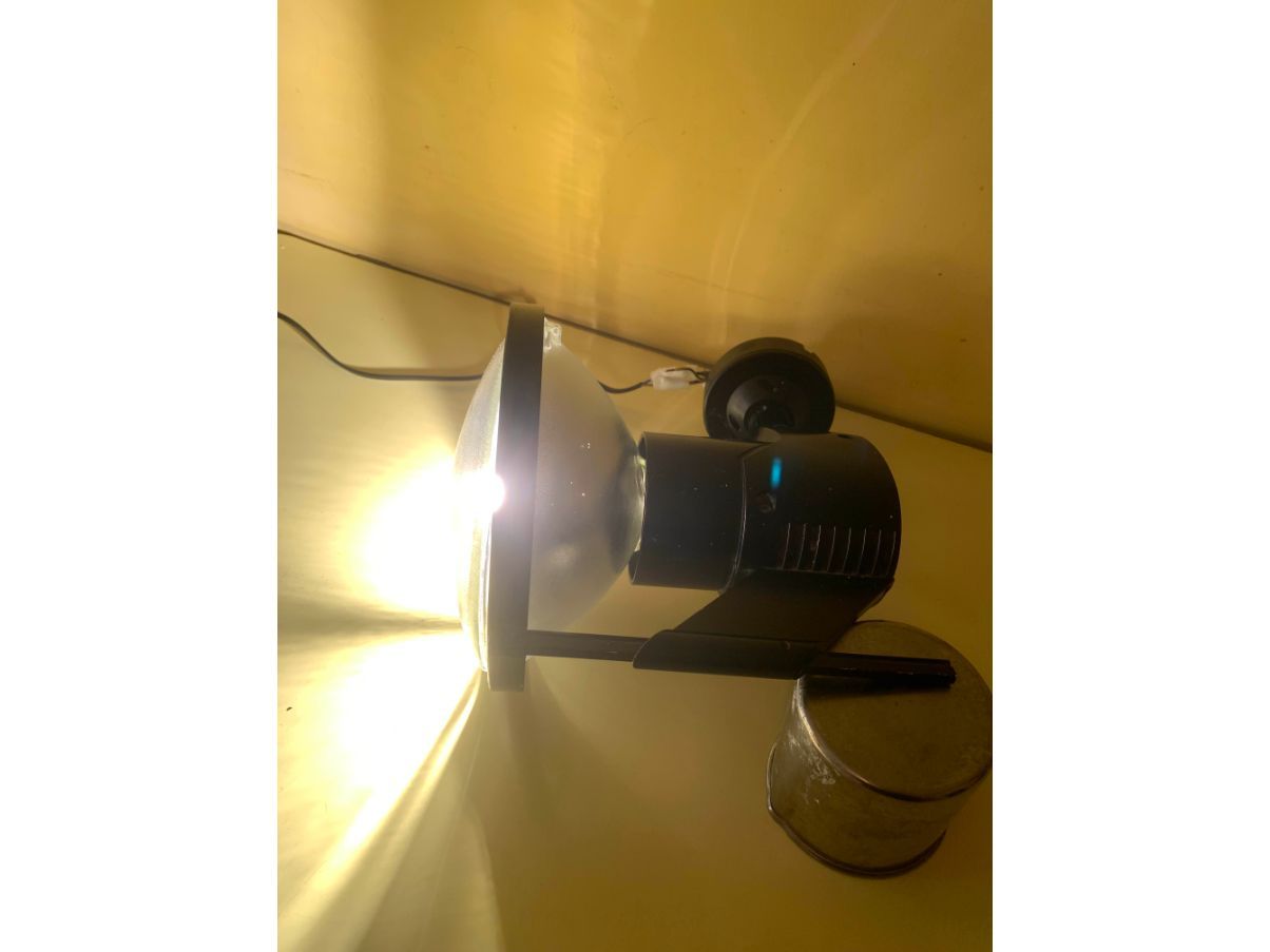 Vintage black spotlight (1970s), Guzzini | Deesup