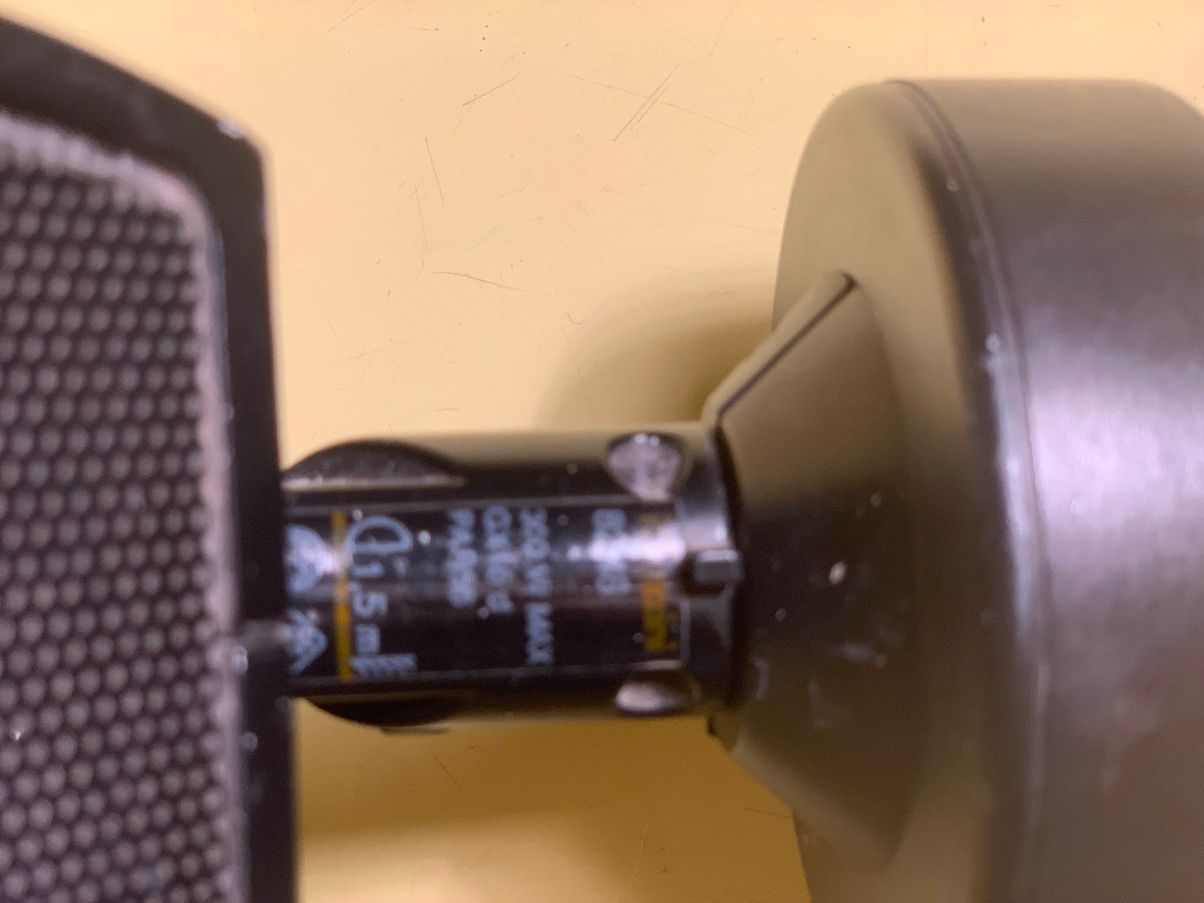 Vintage black spotlight (1970s), Guzzini | Deesup