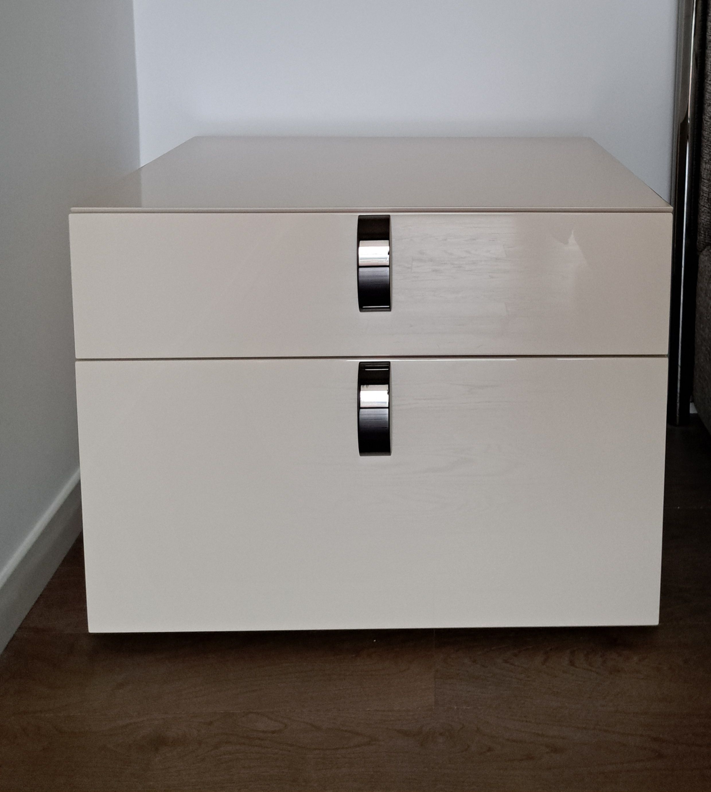 Splendor 2 drawer bedside table, Flou | Deesup