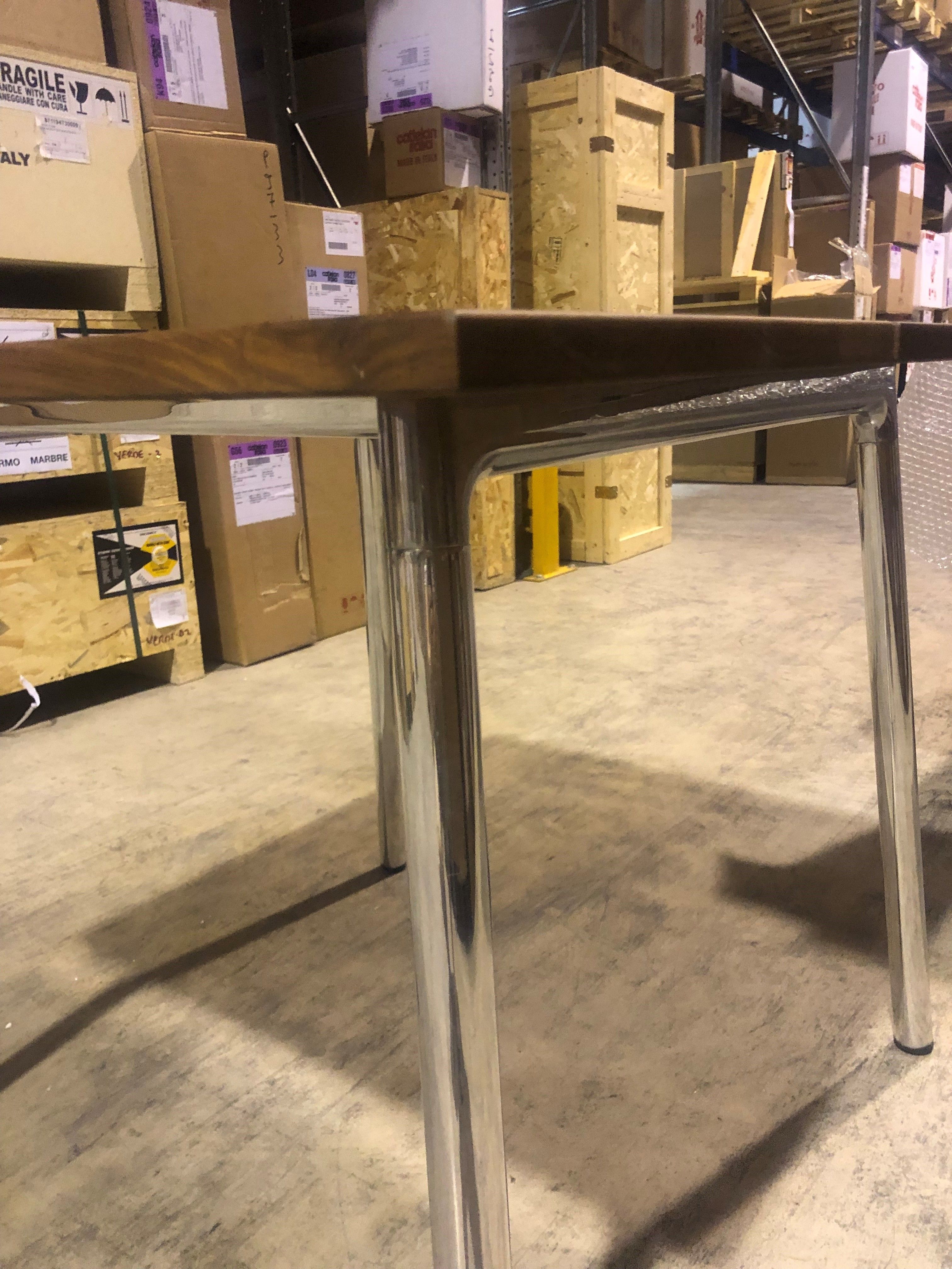 RUN TABLE 32" CLEAR ALUMINUM FRAME, Emeco | Deesup