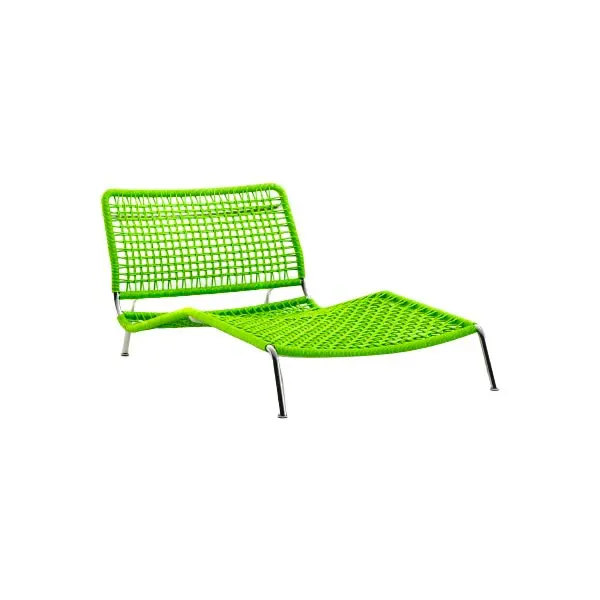 Chaise longue Frog di Piero Lissoni (verde), Living Divani | Deesup