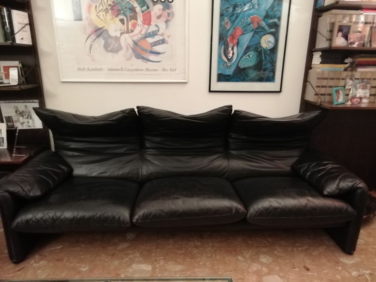 Divano 3 posti vintage Maralunga (anni'80), Cassina | Deesup