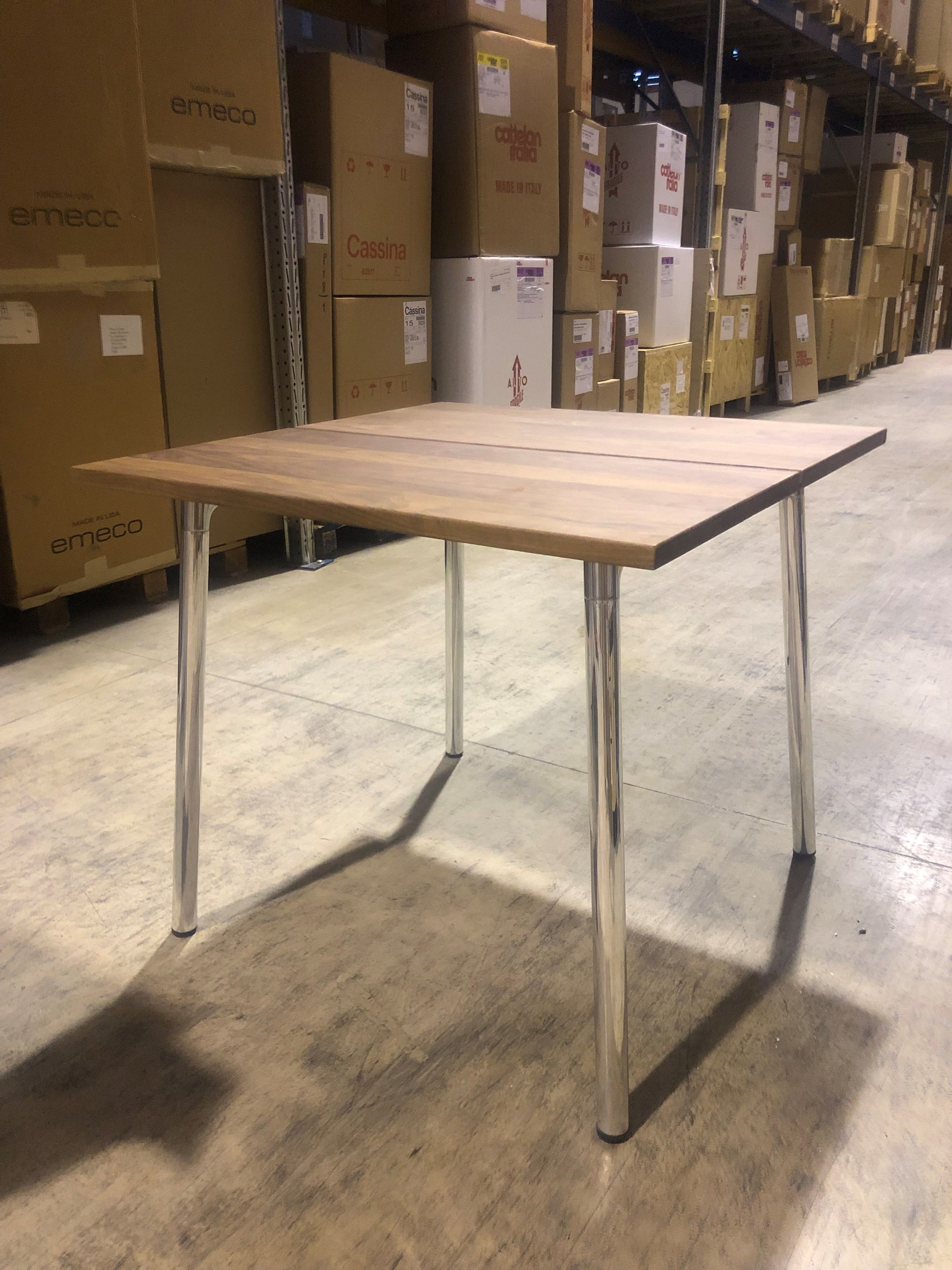RUN TABLE 32" CLEAR ALUMINUM FRAME, Emeco | Deesup
