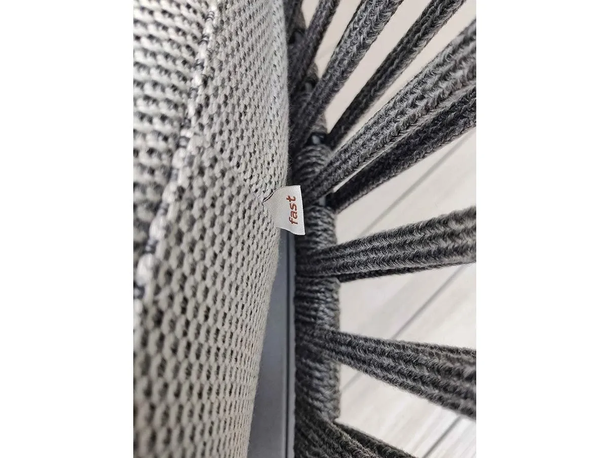 Poltrona Ria per esterni alluminio verniciato (grigio), Fast | Deesup