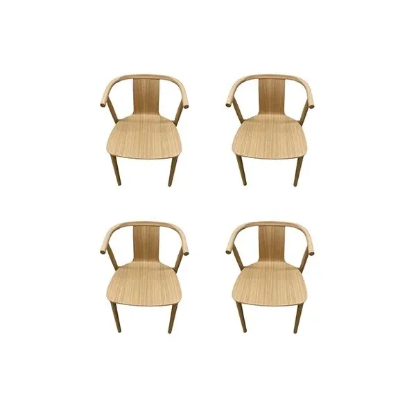 Set 4 sedie Bac di Jasper Morrison, Cappellini | Deesup