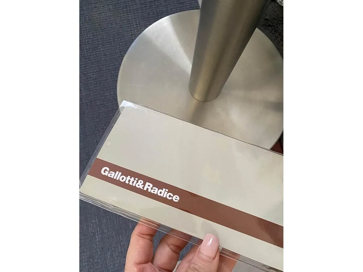 Tavolo rotondo Big Basic in cristallo, Gallotti & Radice | Deesup