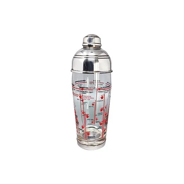 Shaker per cocktail vintage placcato argento (anni '60), | Deesup
