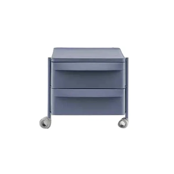 Cassettiera Boxie 2C in polipropilene (azzurro), Pedrali | Deesup