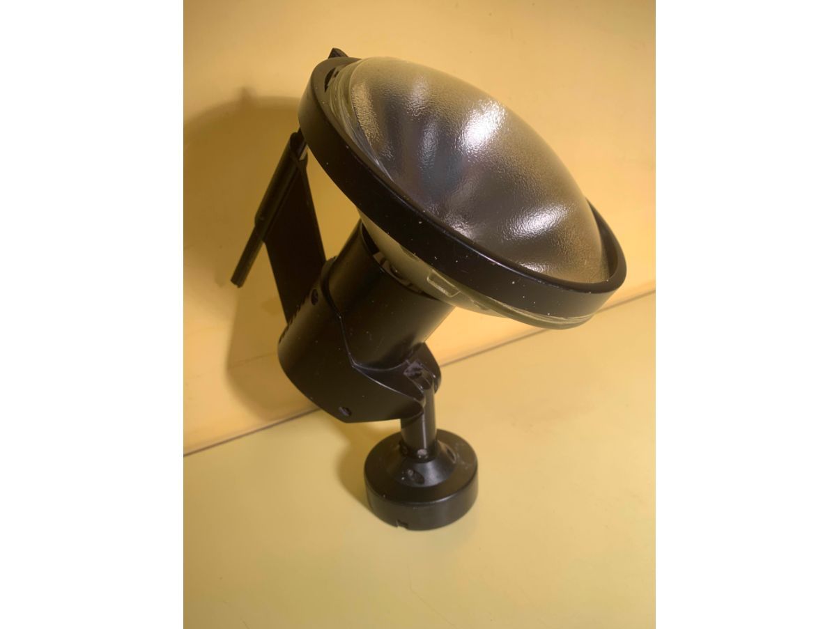 Vintage black spotlight (1970s), Guzzini | Deesup