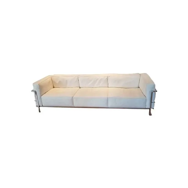 White leather sofa 3 seater store