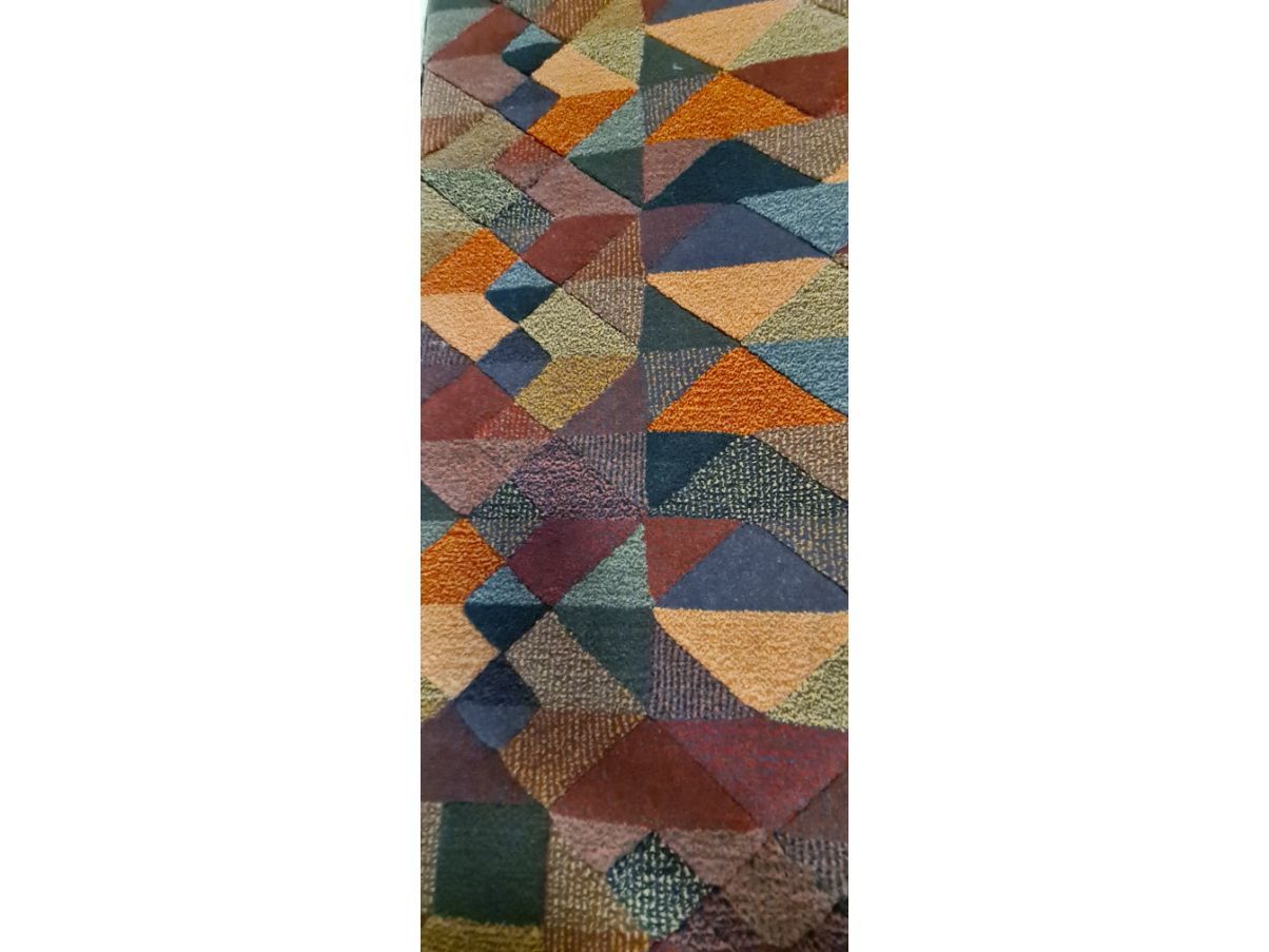 Luxor carpet in vintage multicolor wool (1980s), Missoni | Deesup