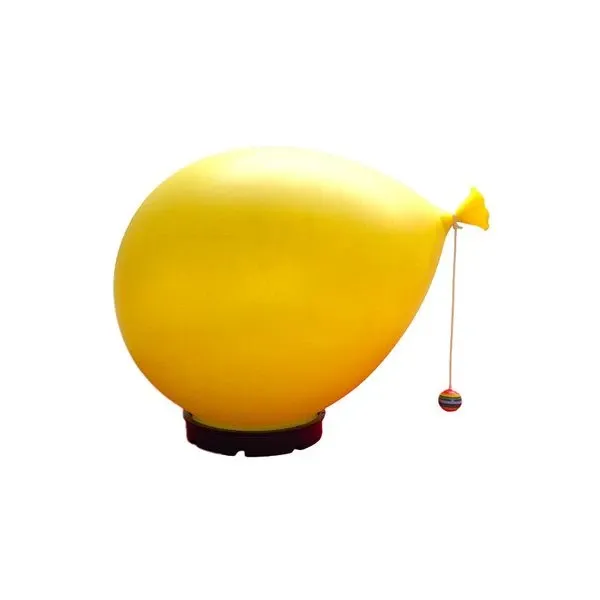 Vintage yellow Balloon lamp by Yves Christin (1970s), Bilumen | Deesup