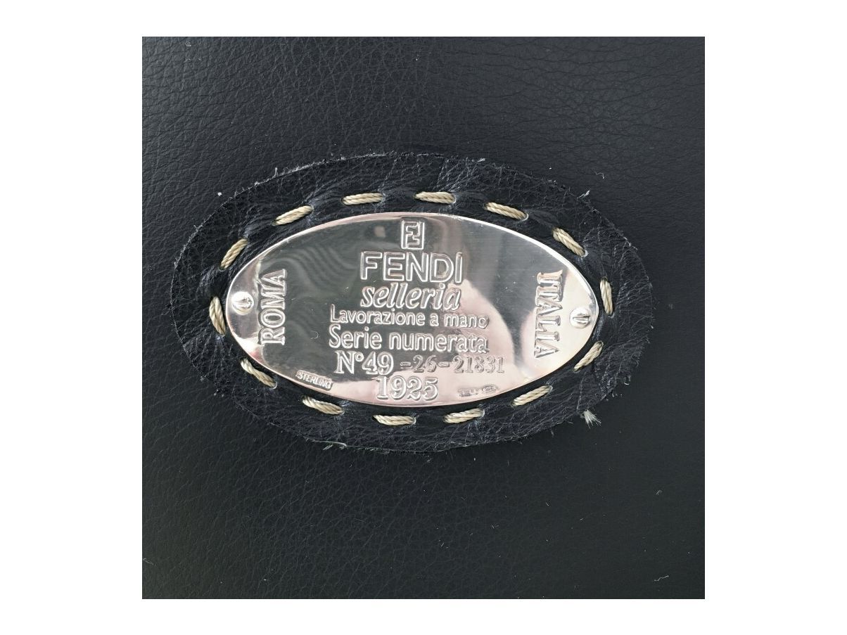 Modular sofa in leather and chenille, Fendi | Deesup