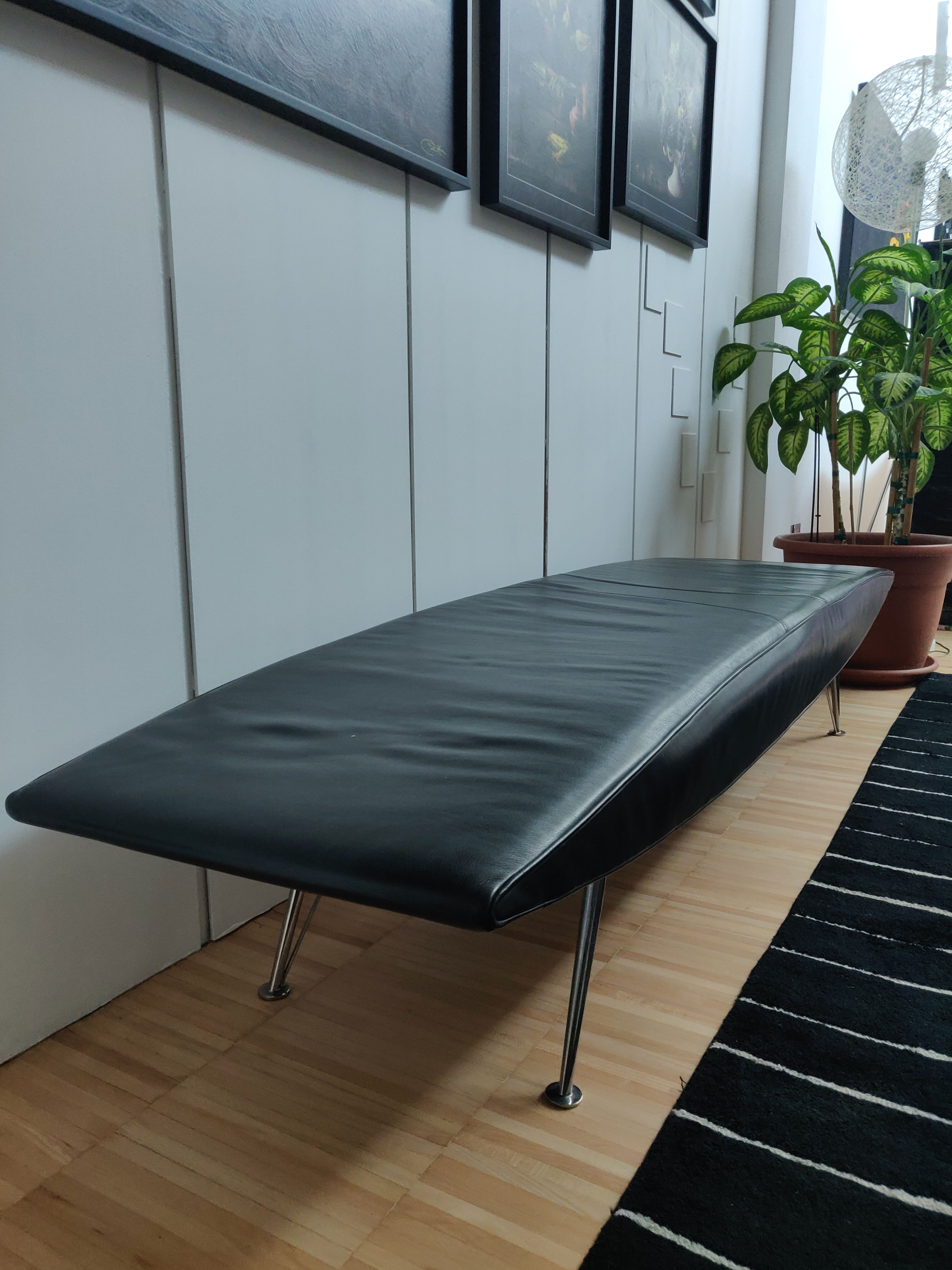 Black Plana bench, Moroso | Deesup
