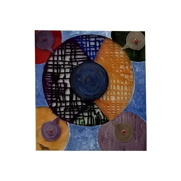 Tableau Cercle infini de formes et de couleurs, | Deesup