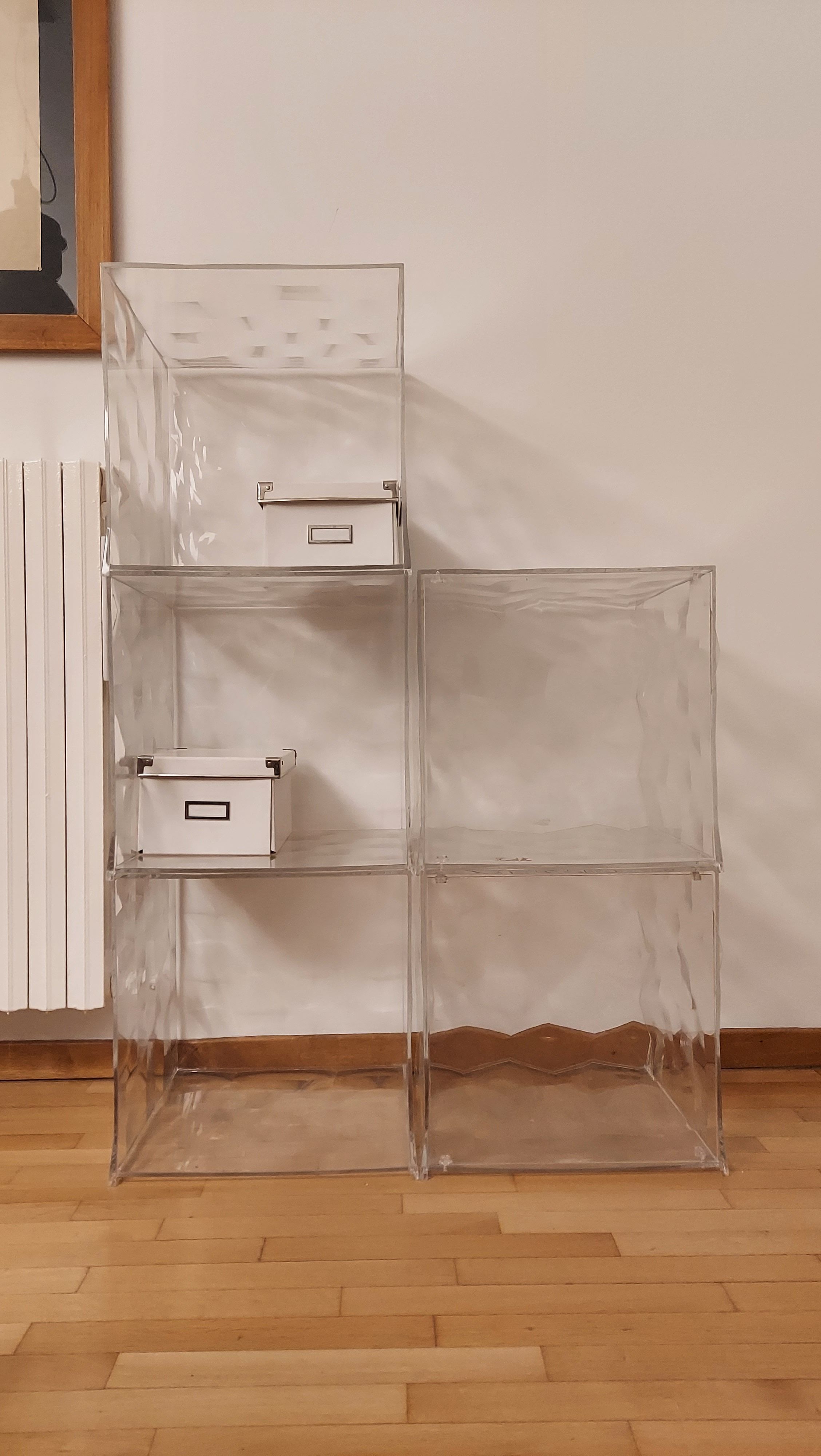 Set of 5 Optic cubes, Kartell | Deesup