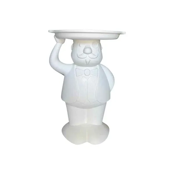 Tavolino basso Nano in plastica (bianco), MD Work | Deesup