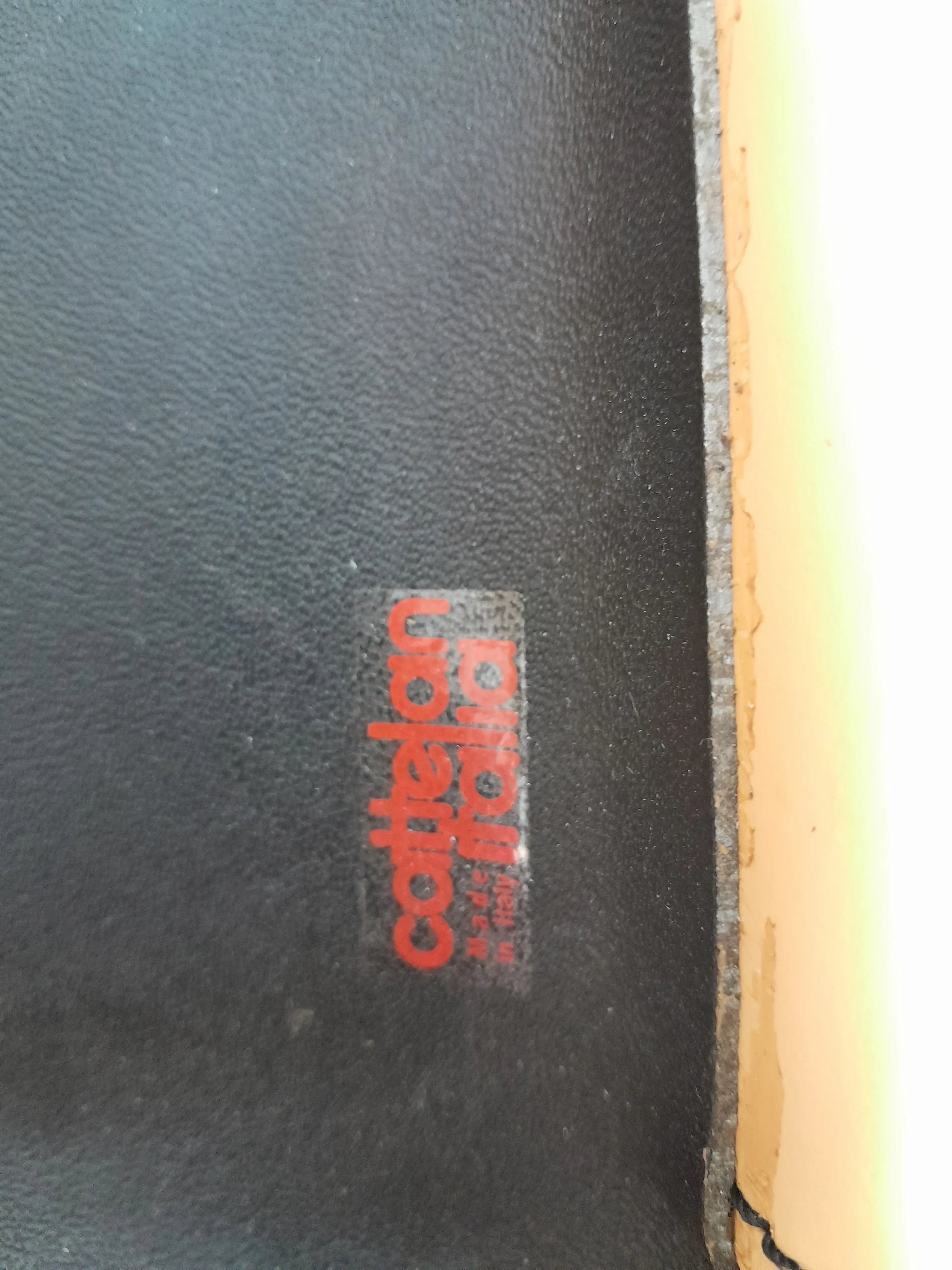 Set di 4 sedie in cuoio color senape, Cattelan Italia | Deesup