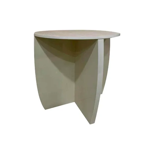 Tavolino rotondo Edgar D. 56 (beige), Natuzzi | Deesup