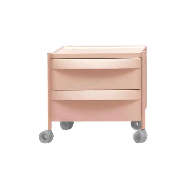 Cassettiera Boxie 2C in polipropilene (rosa), Pedrali | Deesup