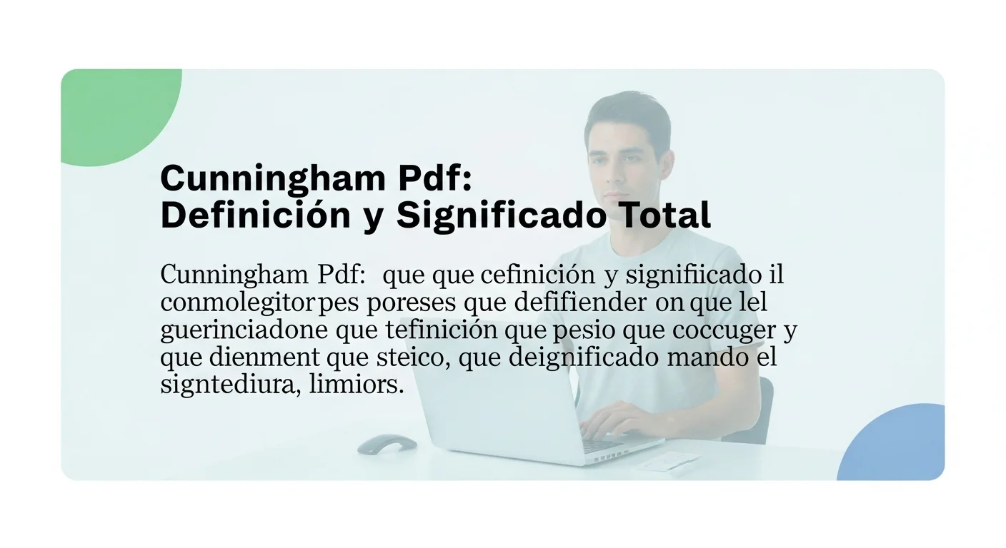 ¿Qué Significa 'Cunningham PDF'? La Guía Definitiva de un Legado Mágico
