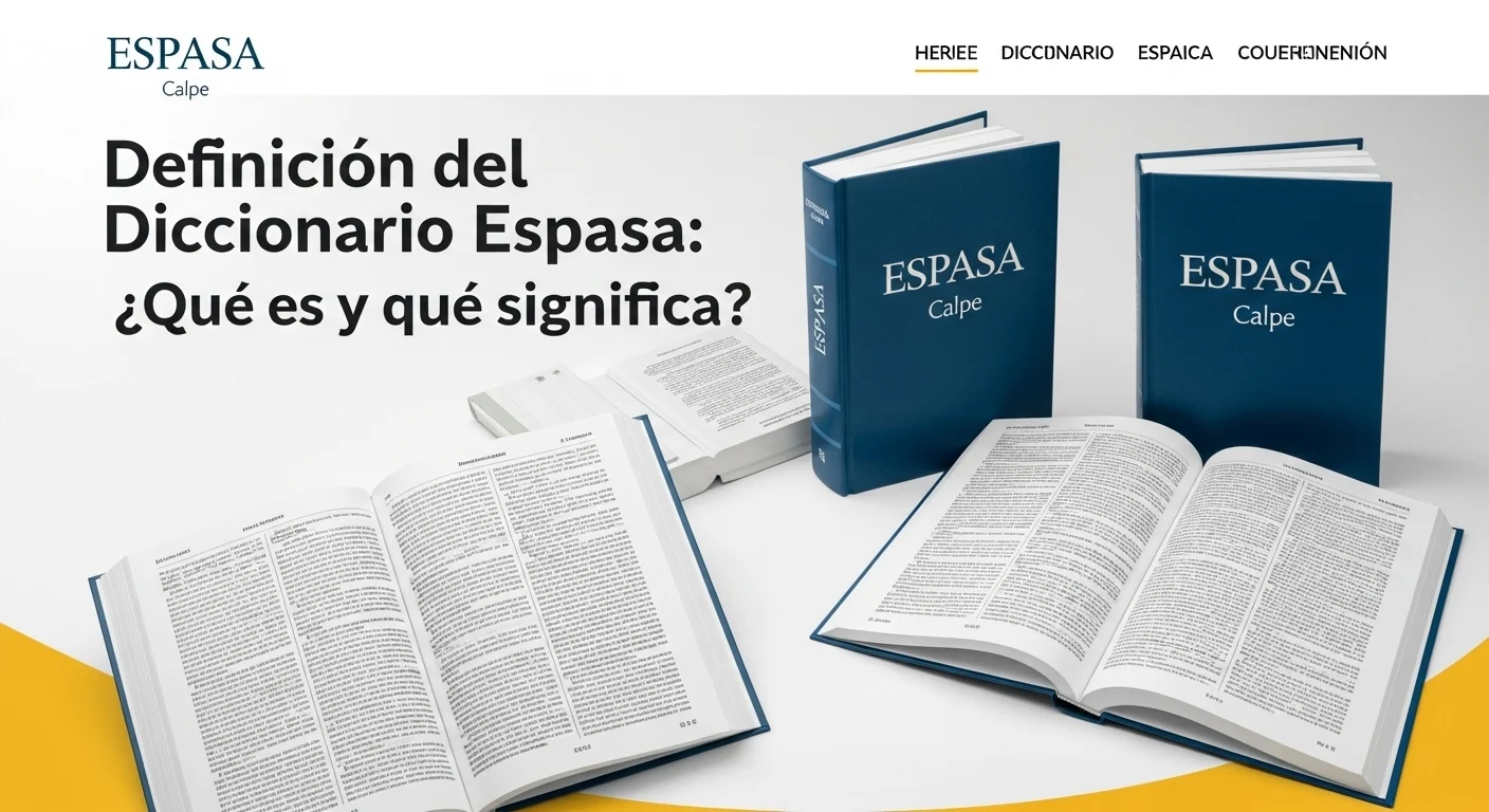 Diccionario Espasa: ¿Qué es y por qué sigue siendo un tesoro del saber?