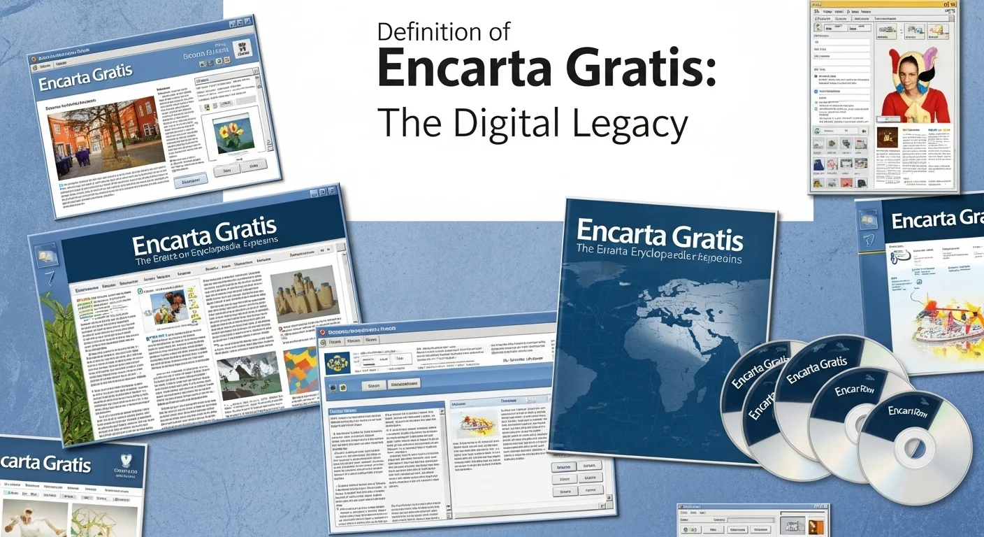 Definición de Encarta Gratis: ¿Qué Significa y Cuál es su Legado Digital?