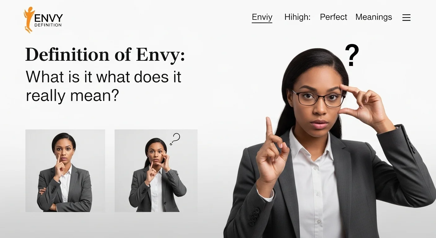 Definición de Envidia: ¿Qué es y qué significa este sentimiento tan humano?