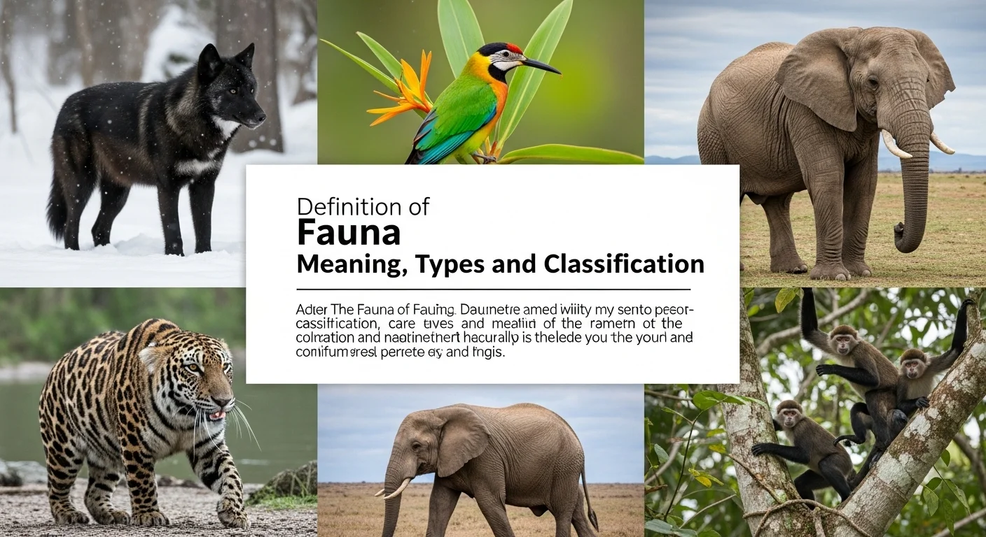 Fauna: Qué Es, Sus Tipos y Su Verdadera Importancia