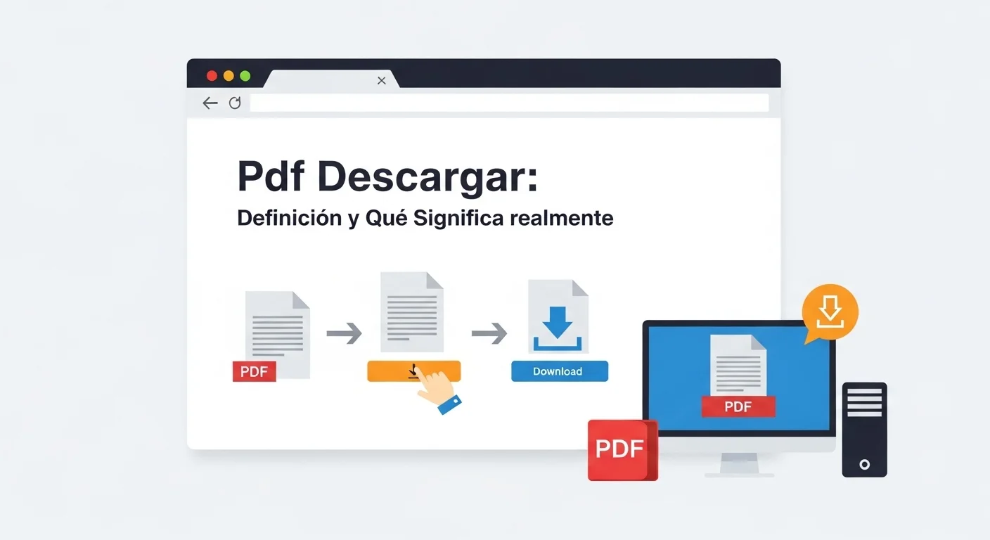 Descargar un PDF: ¿Qué Significa y Para Qué Sirve Realmente?