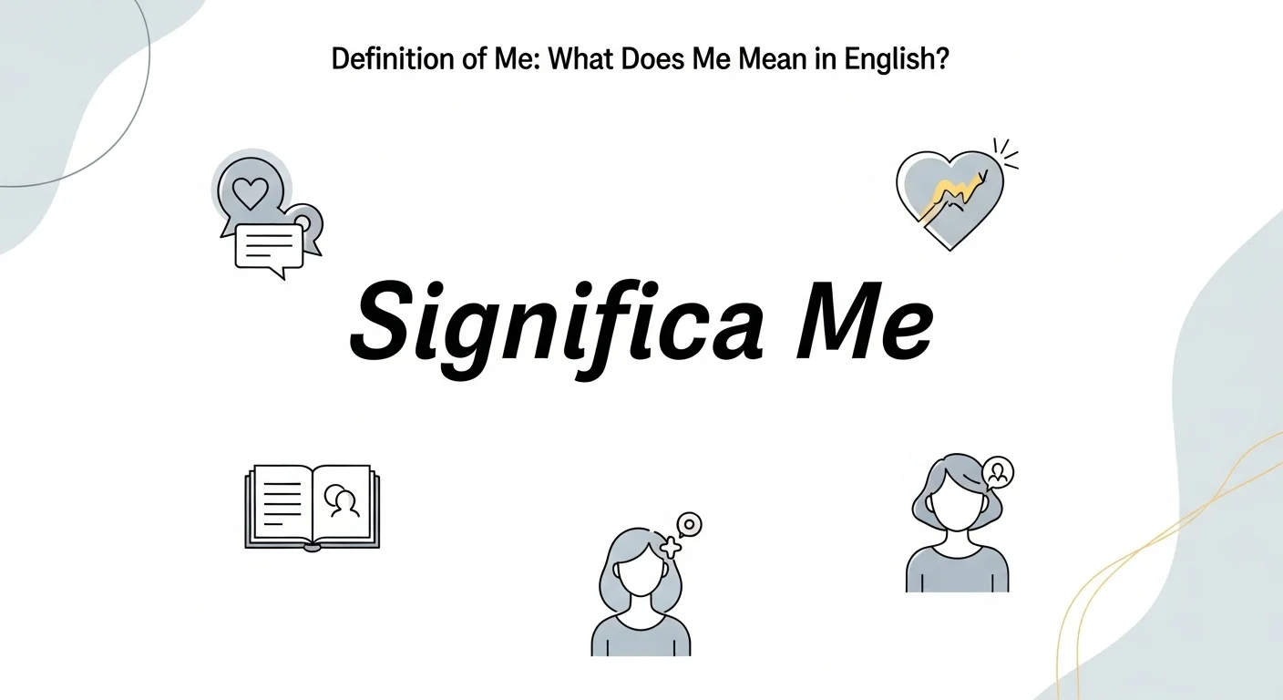 ¿Qué Significa "Me" en Inglés? La Guía Definitiva para No Volver a ...