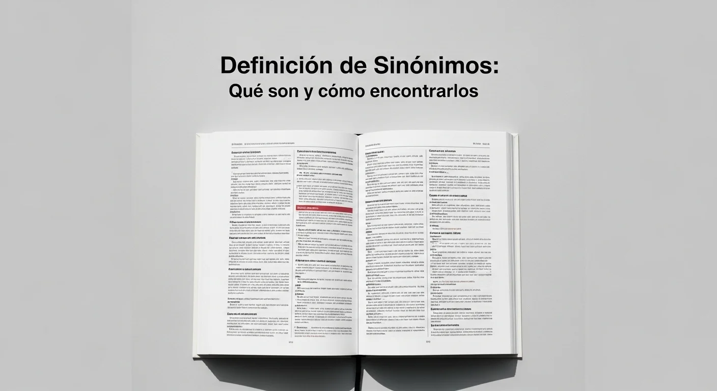 Sinónimos: Qué Son, Tipos y Cómo Usarlos para Escribir Mejor