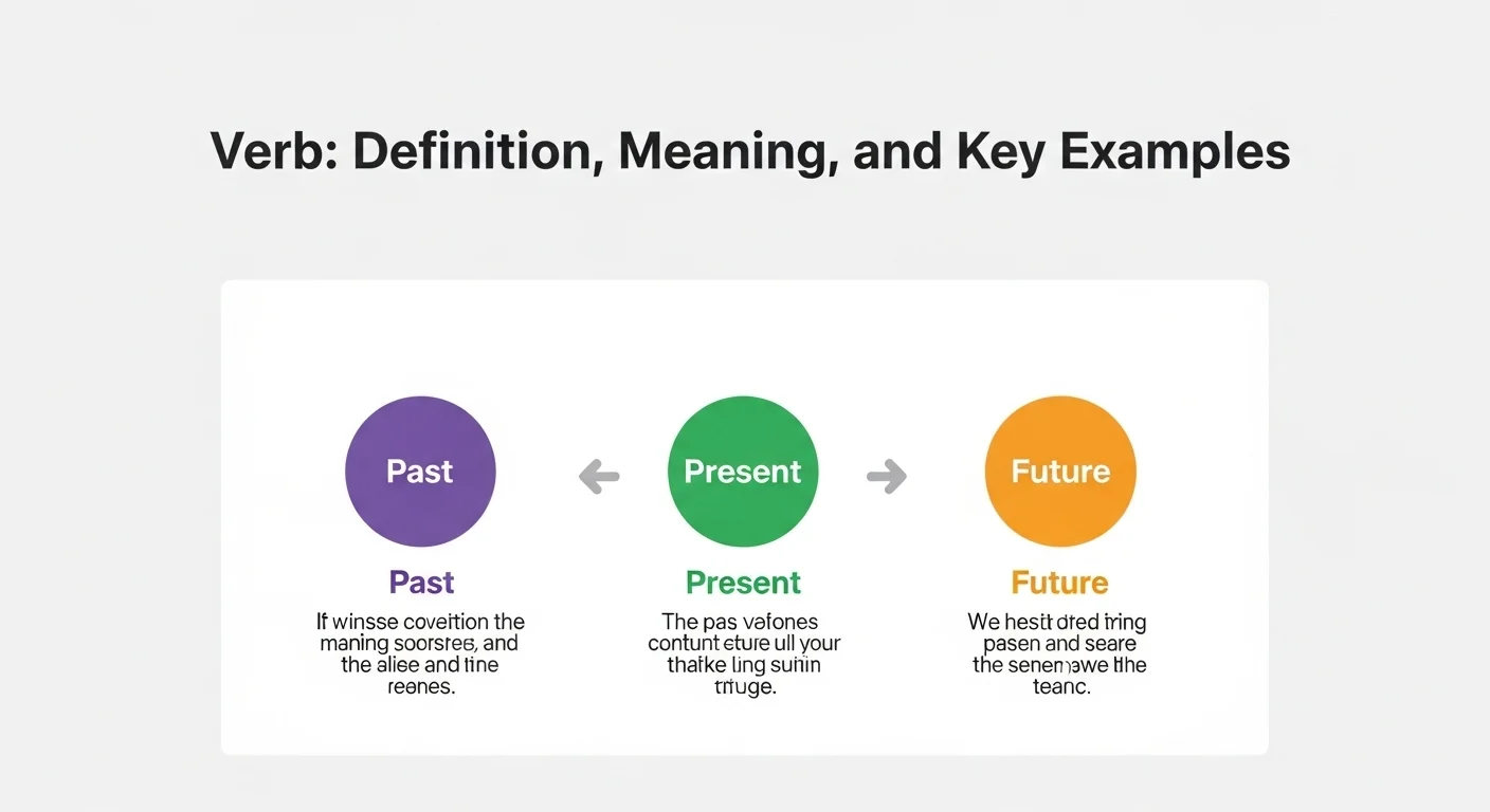 Verbo: Guía Completa sobre su Definición, Significado y Usos con Ejemplos