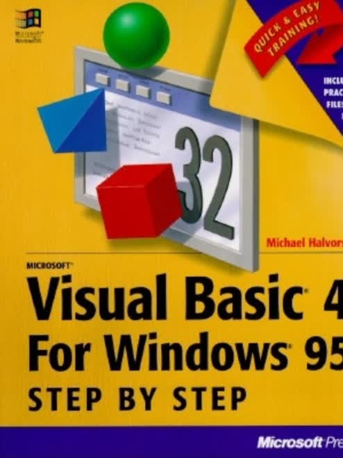 Microsoft visual basic 4 for windows 95 step by step