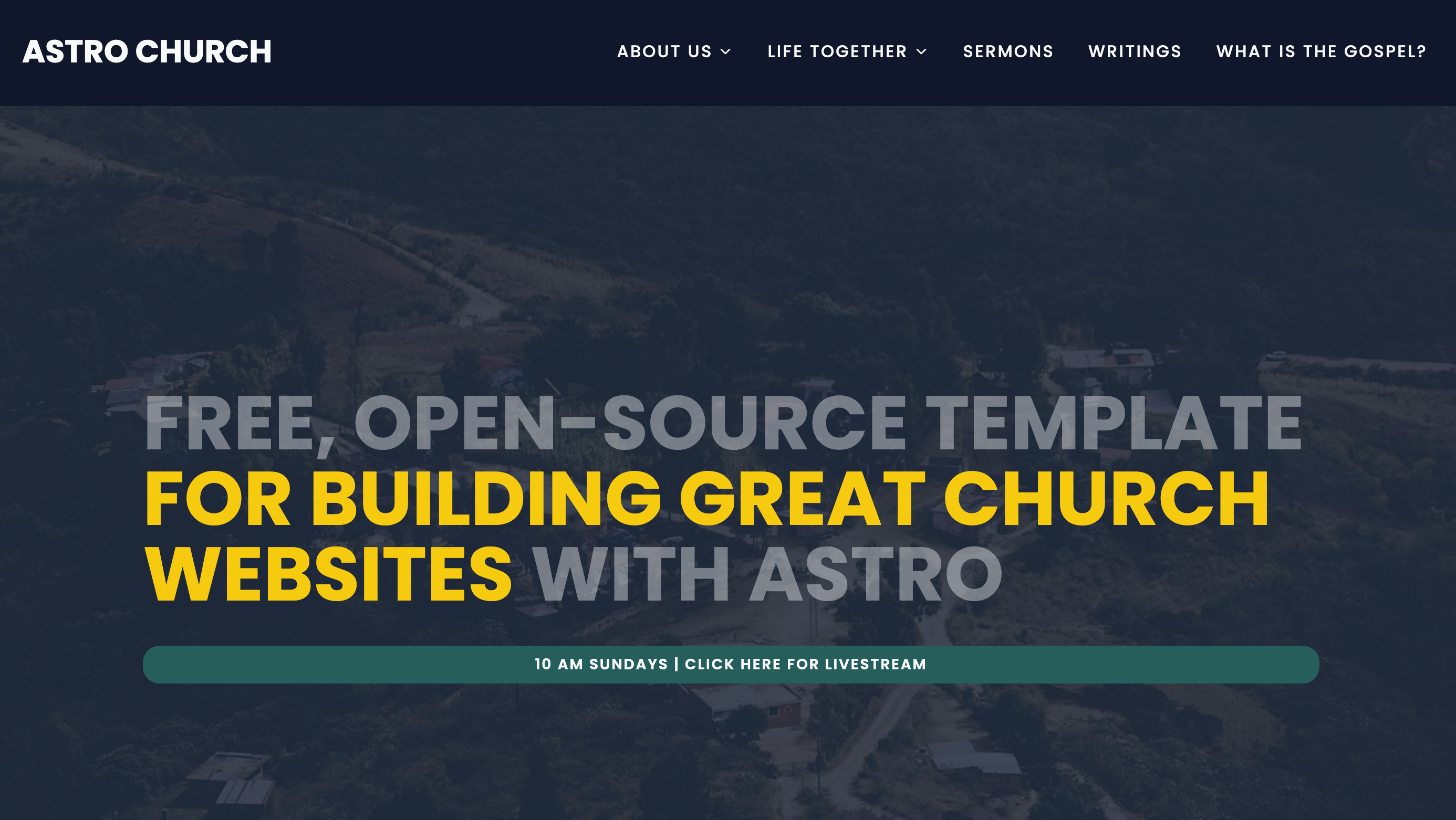 Astro Church | Astro