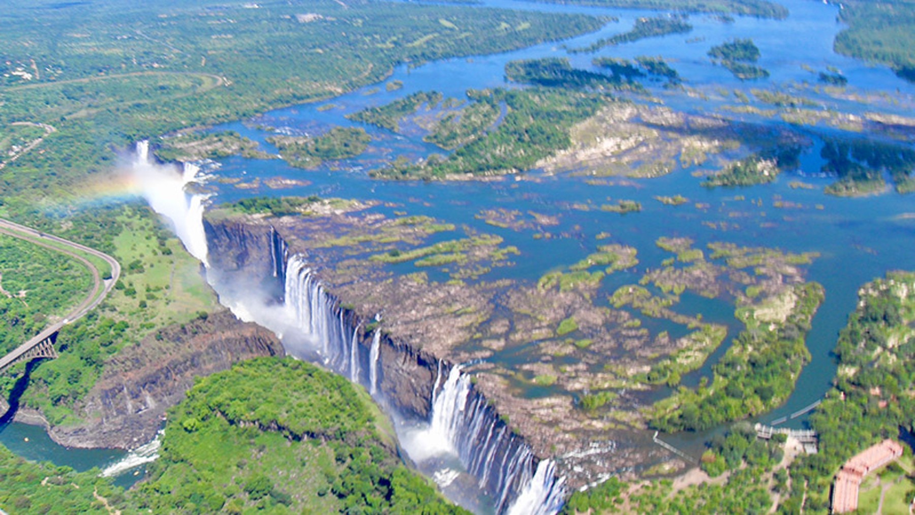 Exploring the waterfalls in Botswana safari tour