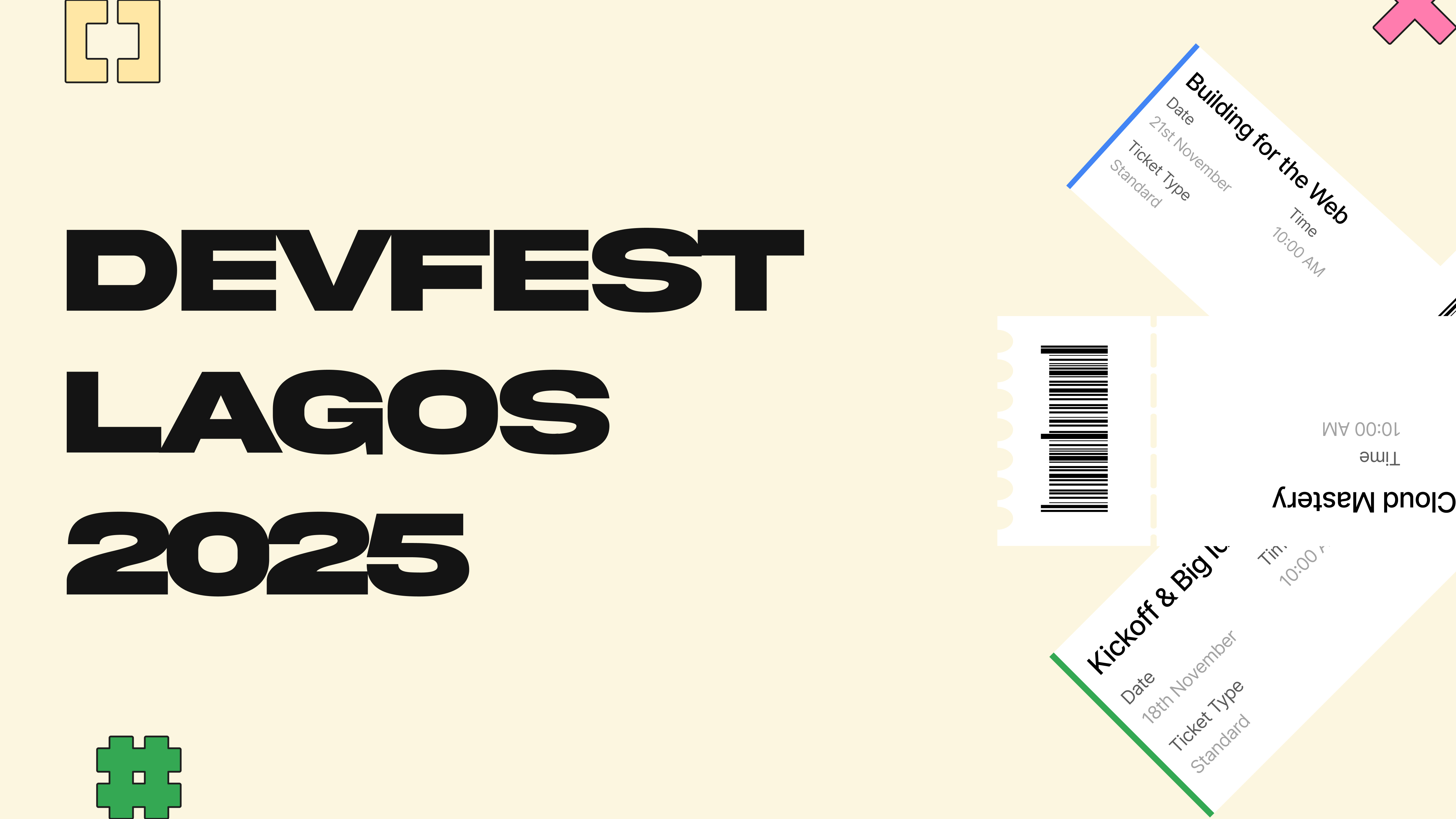 DevFest Lagos 2025 | Ticketing