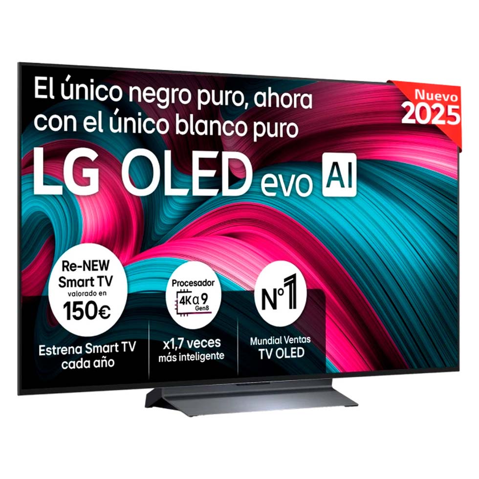 LG Smart TV 55'' OLED55C56 4K | Catálogo YOIGO