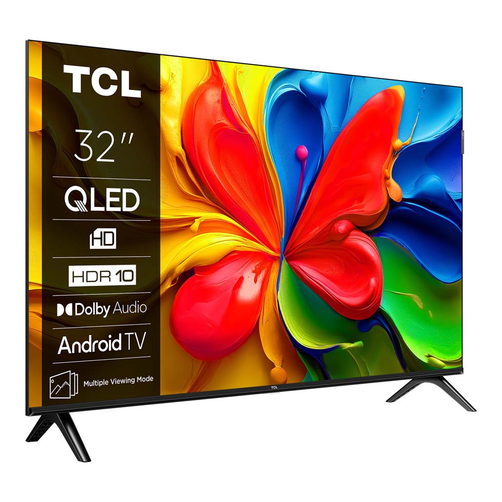 TCL Android TV 32'' 32S4K QLED HD | Catálogo MASMOVIL